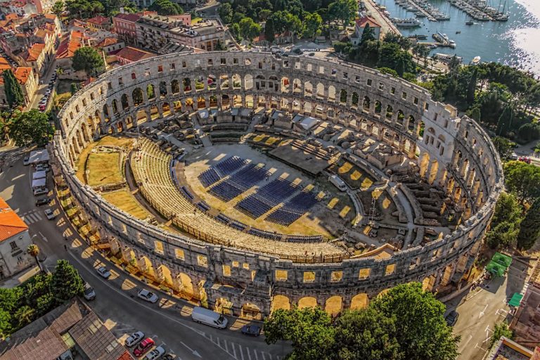 Pula Amphitheater: History and Secrets of One of the Best-Preserved ...